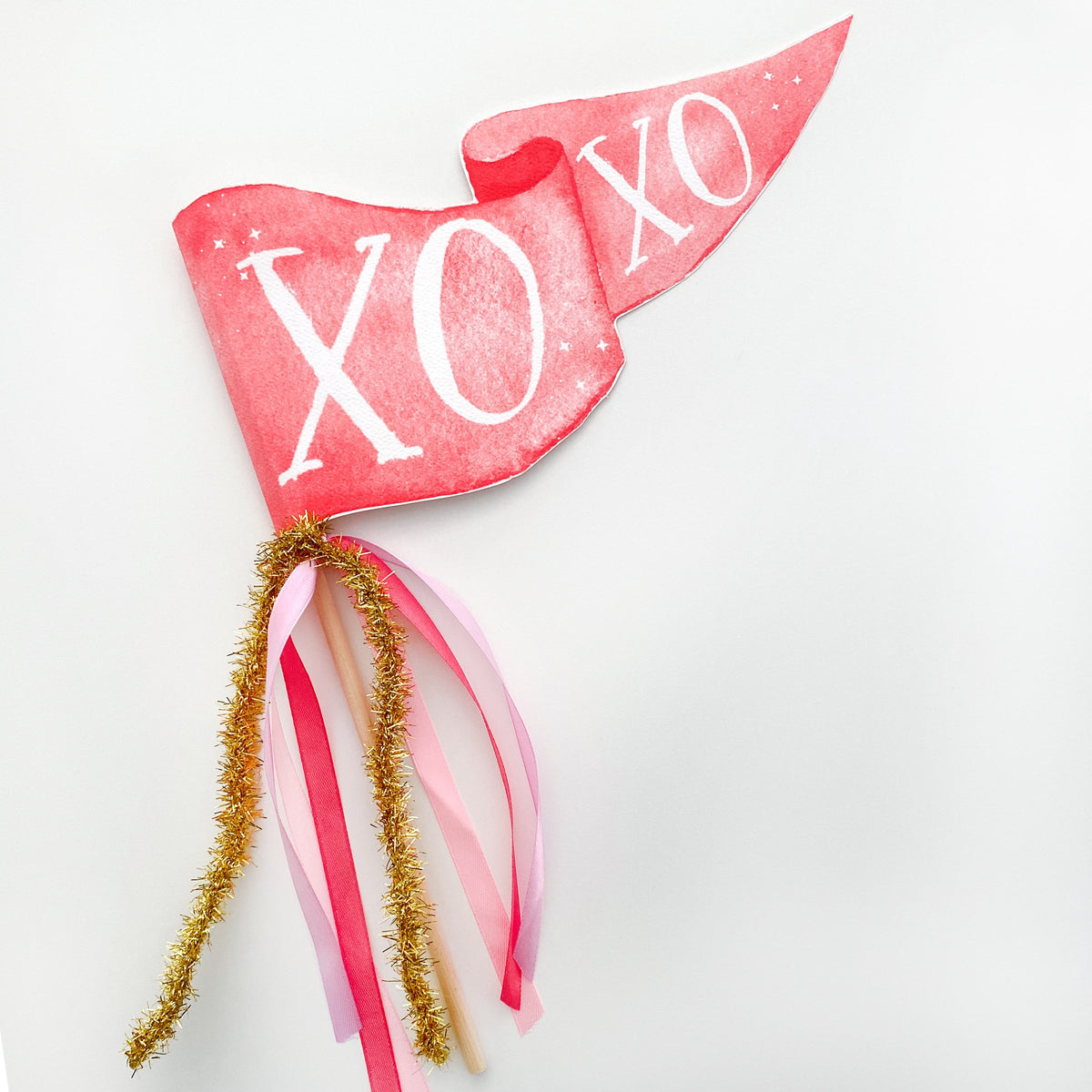 XOXO Party Flag | Valentines Party Decor Australia – ohitsperfect