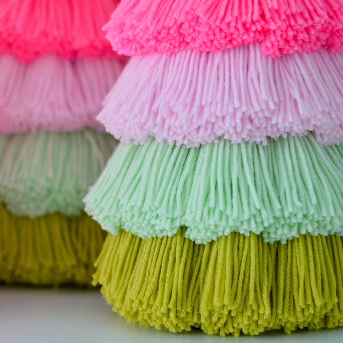 Neon Sherbet Tassel Christmas Tree – ohitsperfect