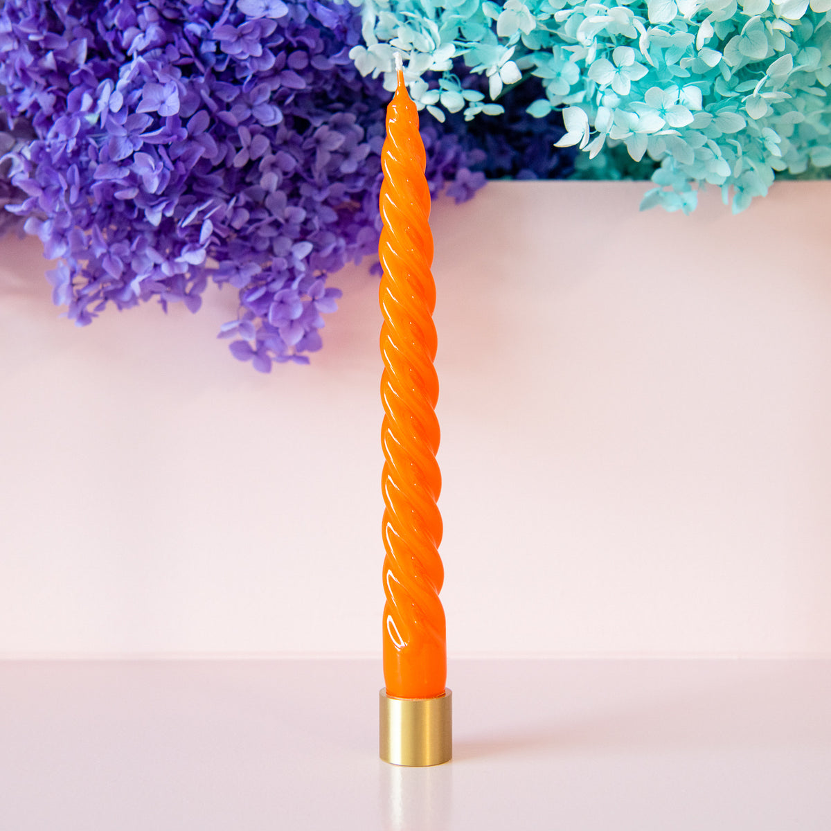 Glossy Swirl Candle | Tapered Candles Australia – ohitsperfect