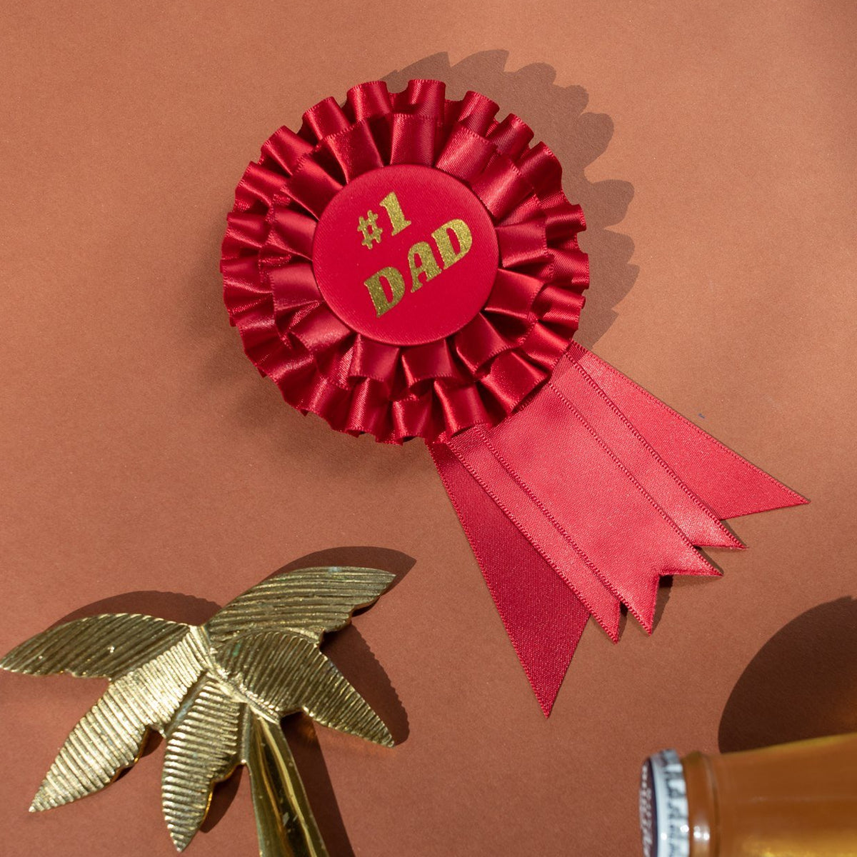 Number One Dad Rosette Gift Card | Father's Day Gifts – ohitsperfect