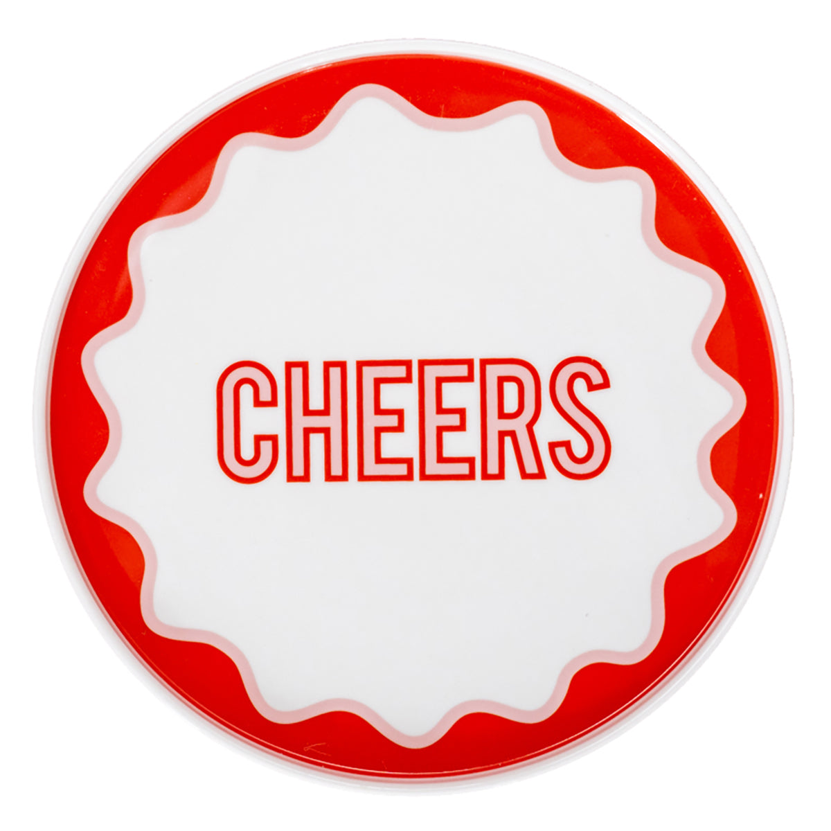 Porcelain Plate - Cheers | Dinner Plates – ohitsperfect